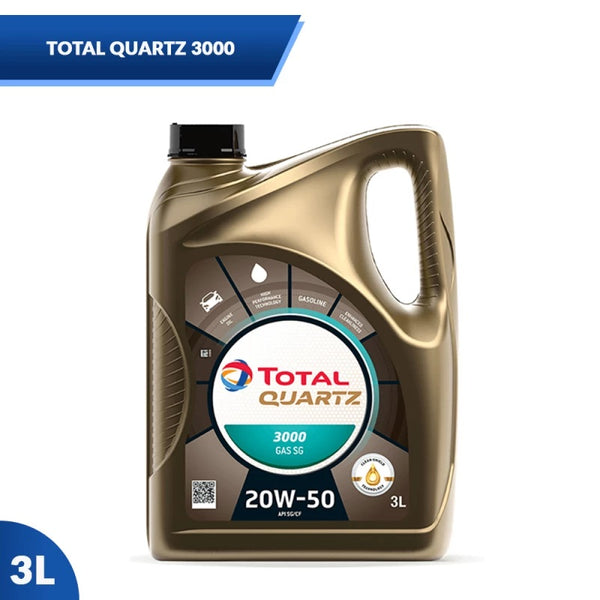 Total QUARTZ 3000 SG 20W50 (3L) – Car Genie